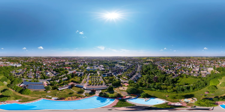 Luftpanorama - Freibad Beckum - 360beckum.de - Virtueller Stadtrundgang ...